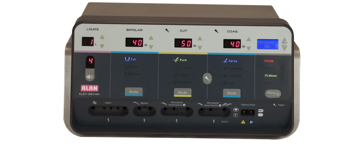 Elsy 360M+ Series Electrosurgical Units (ESUs) - Alan Electronic ...