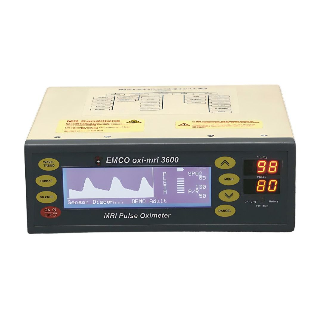 EMCO oxi-mri 3600 - Tabletop Pulse Oximeter | EMCO Meditek Pvt. Ltd.