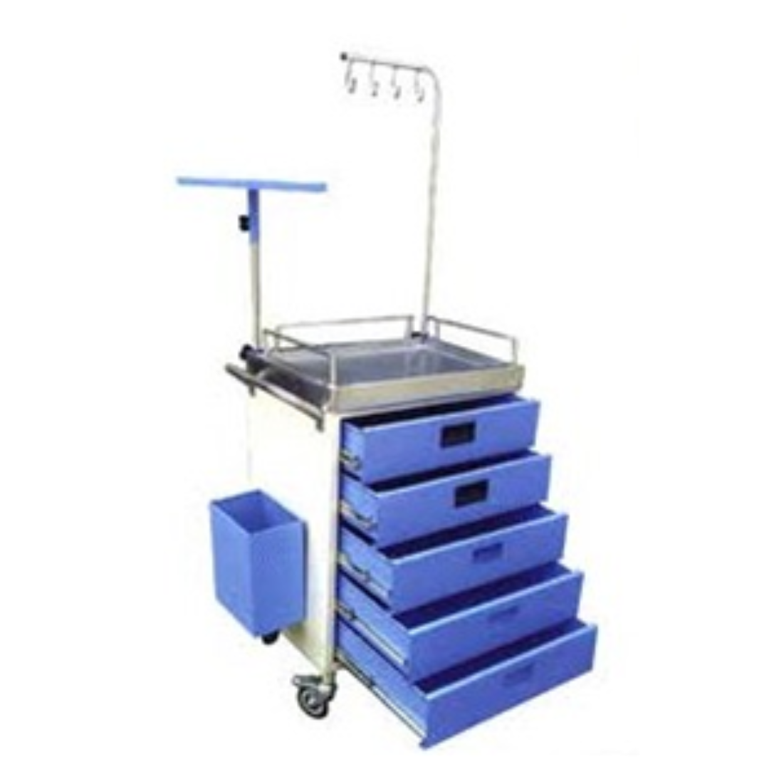 Emergency Medcine Trolley - Medical Trolleys - Premier Healthcare ...