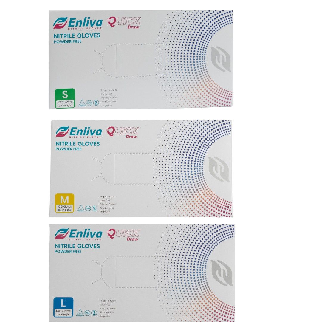 Enliva Quick Draw Nitrile Glove - Buy Nitrile Gloves