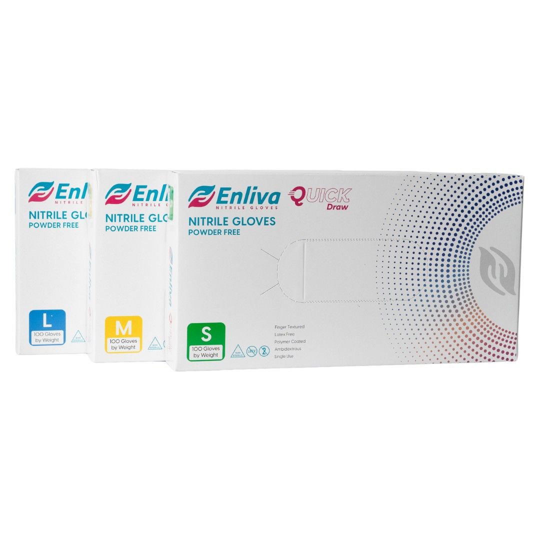 Enliva Quick Draw Nitrile Glove - Buy Nitrile Gloves