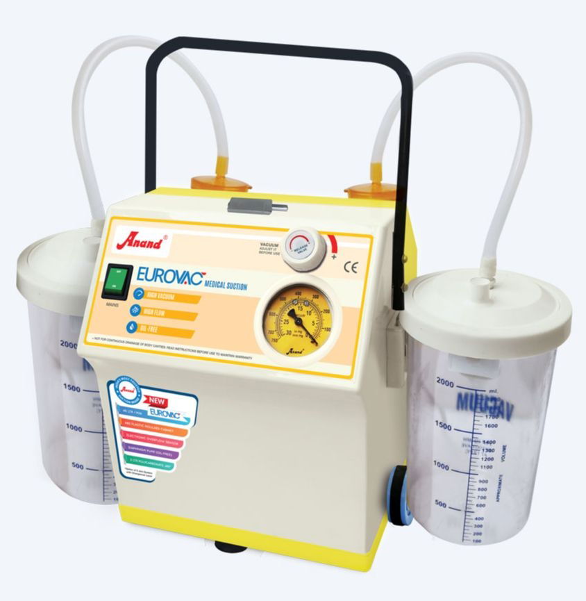 Eurovac AC Suction Machines - Diaphragm Pump Suction Machines