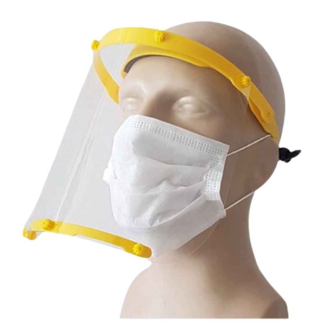 STERISTAR Face Shield - Optimal Protection with Comfort and Clarity