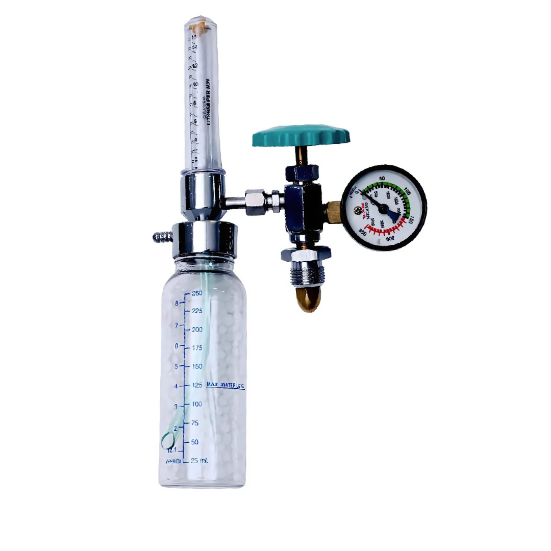 Fine Adjustment Valve with Rotameter & Humidifier (GI-55) | Gulati ...