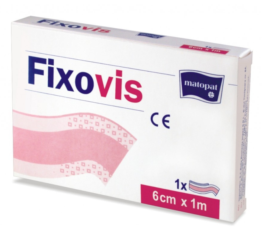 Fixovis Textile Plaster with Absorbent Pad by TZMO Group