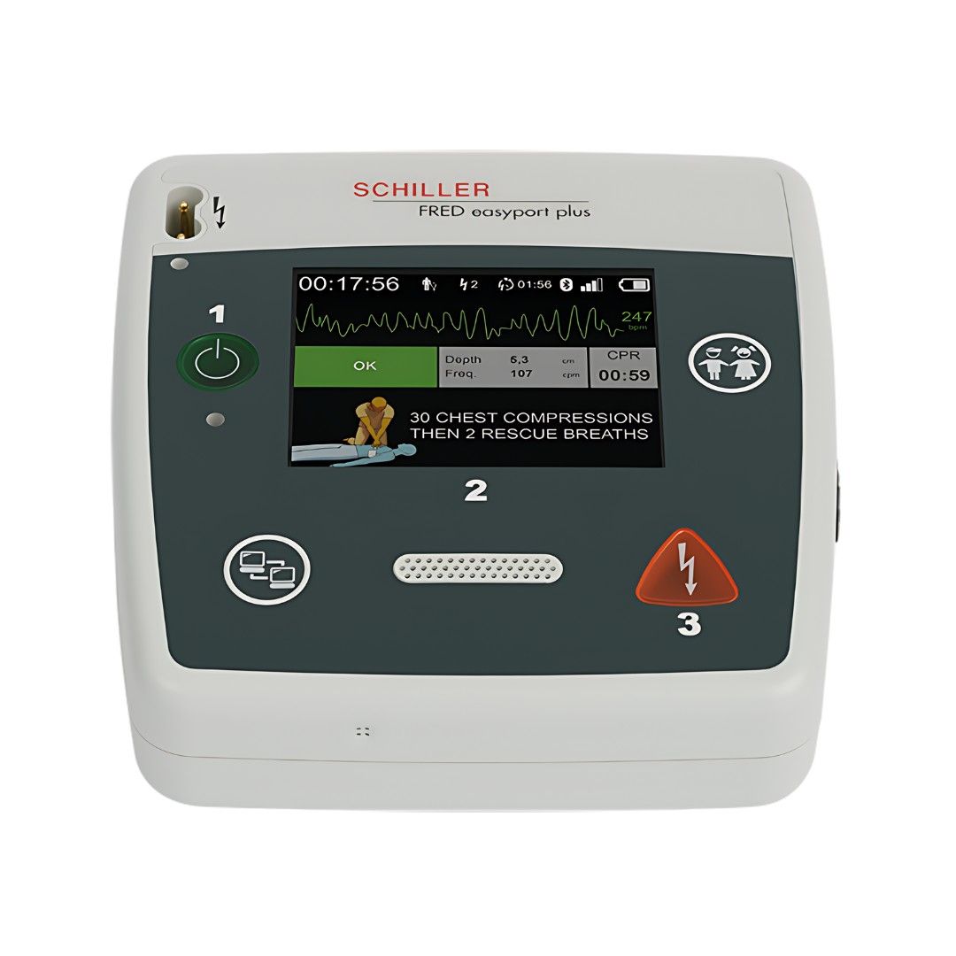 FRED Easyport Plus - Biphasic Semi/Fully Automatic Defibrillator ...