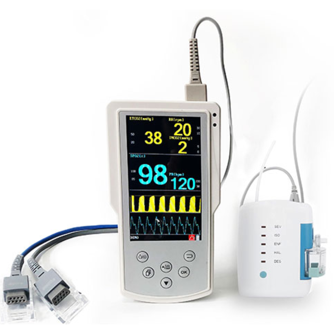 Hand-held Multi-Gas Analyzer Capnoxi® Plus AG - Meditech