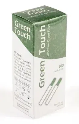 Green Touch - Ophthalmic Diagnostic Strips - A.S.F. Universal | Medzell