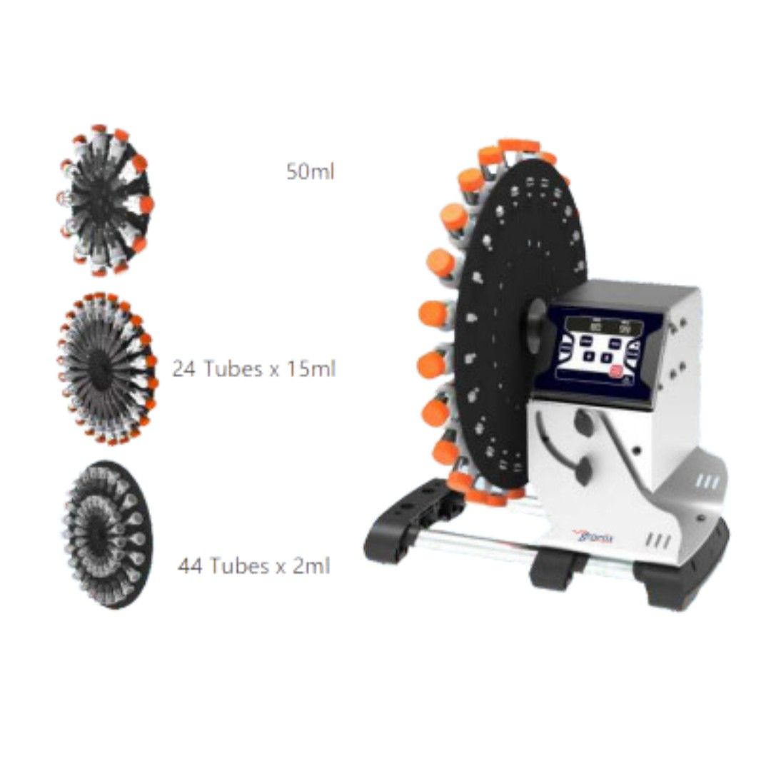 GX-Roll-DR24: Digital Disk Tube Rotator | Genetix Biotech Asia Pvt. Ltd.