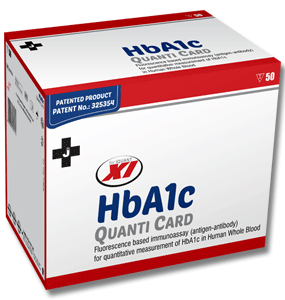 HbA1c Quanti Card - J. Mitra & Co. Pvt. Ltd. | Medzell