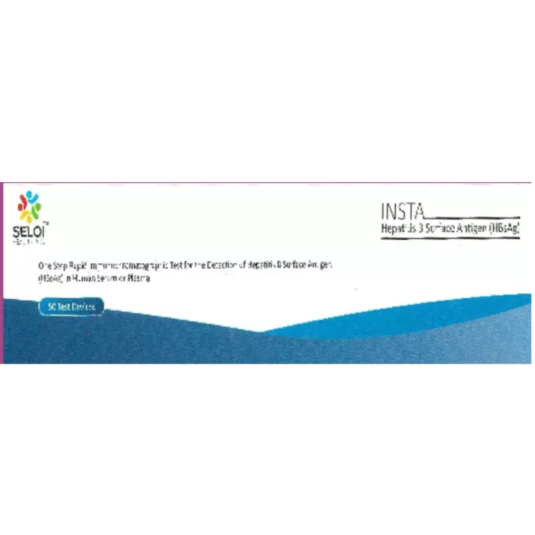HBsAg Rapid Test - Hepatitis-B Kit by Seloi Healthcare