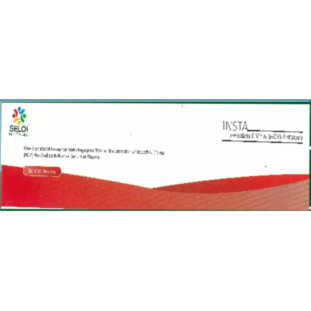 HCV Ab Rapid Test - Hepatitis-C Test Kit by Seloi Healthcare