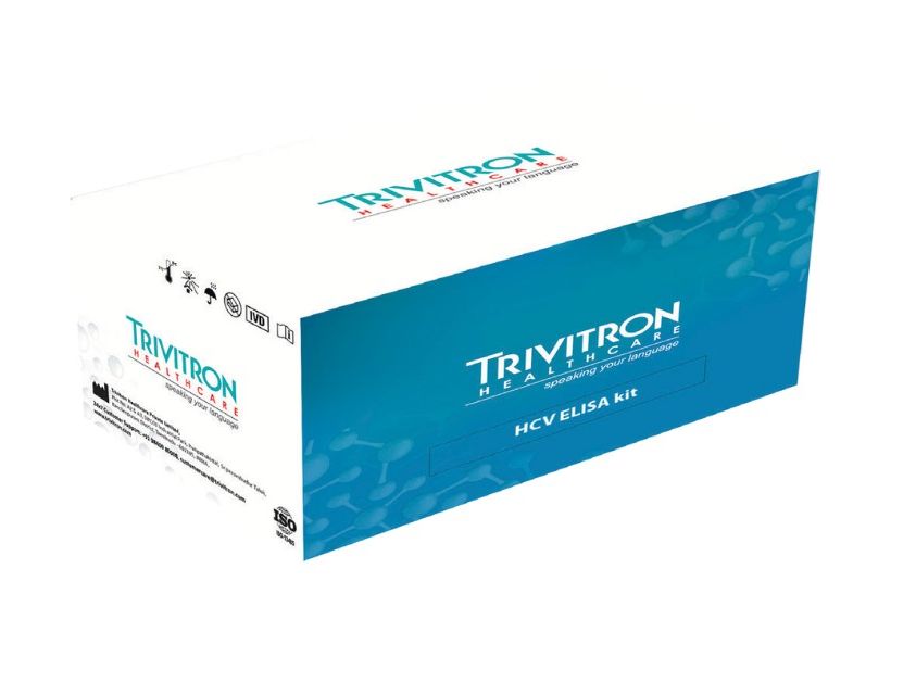 HCV ELISA Kit - Hepatitis-C Test Kit - Trivitron Healthcare