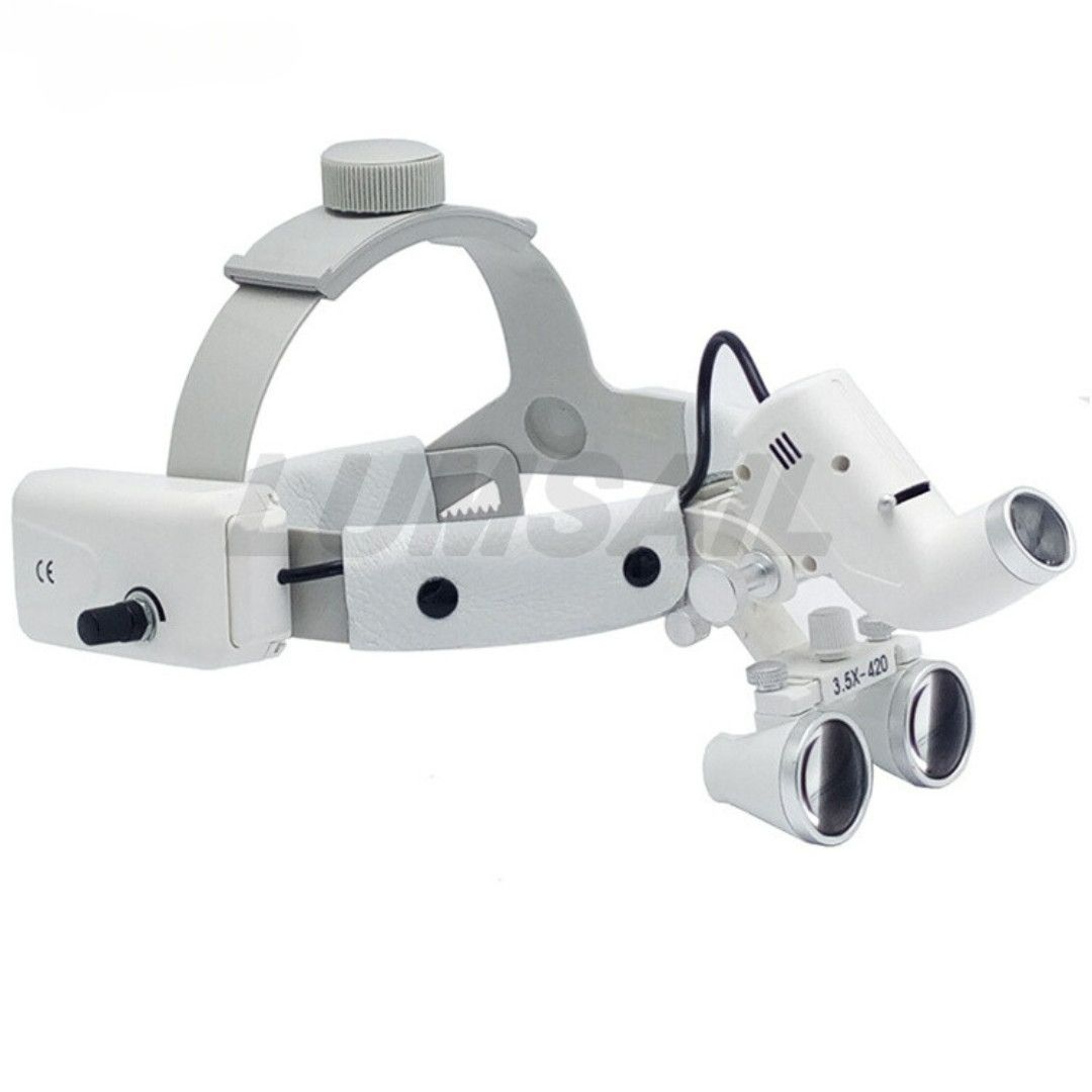 Shop 3.5x Surgical Loupes with LED Headlight Online | Lumsail ...