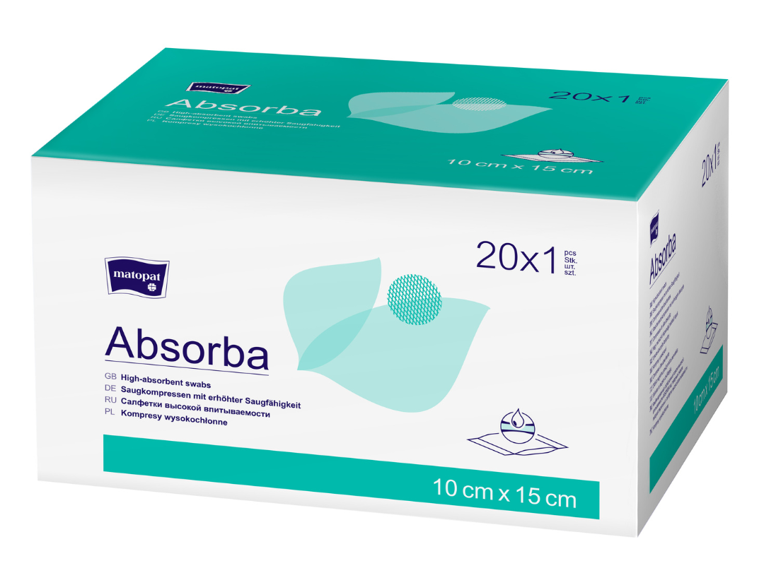 ABSORBA High-absorbent Swabs - Medical Swabs by TZMO Group