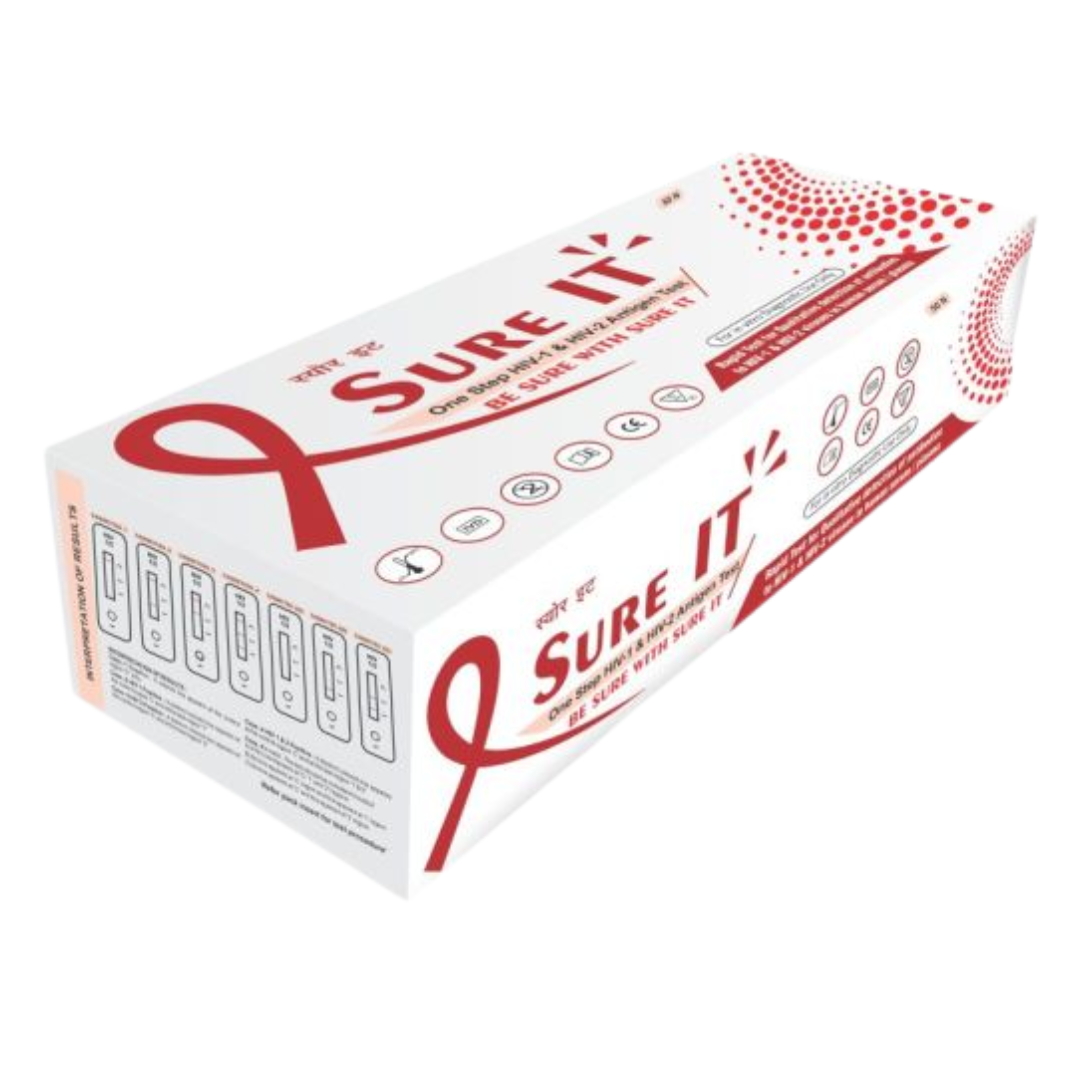 HIV 1 & 2 Rapid Detection Test Kit - MNP Meditech