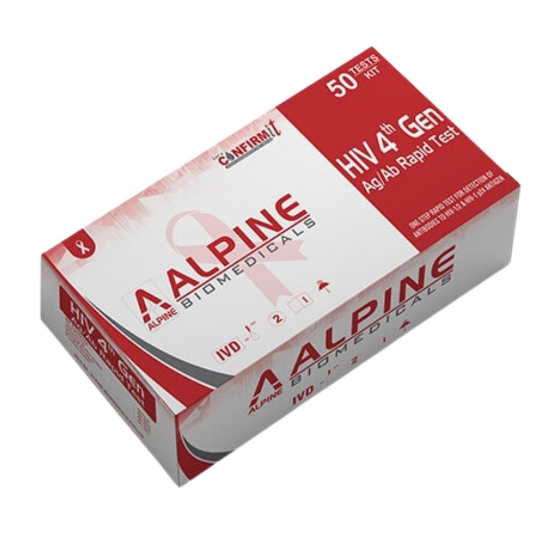 HIV 4 Generation Ag/Ab Rapid Test - HIV Diagnostic Kits | Alpine ...