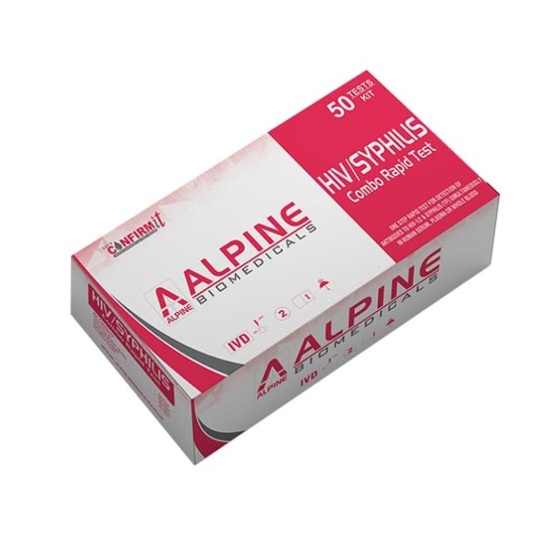 HIV/Syphilis Combo Rapid Test - HIV Diagnostic Kits | Alpine ...