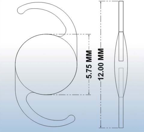 EF 900/900 Y - Hydrophilic Acrylic - Intraocular Lenses - Eagle Optics ...