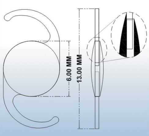 EF 960 S - Hydrophilic Acrylic Square Edge - Intraocular Lenses - Eagle ...