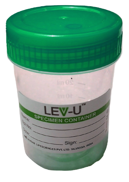LEV-U Gamma Radiated Specimen Container - Levram Lifesciences Pvt. Ltd ...