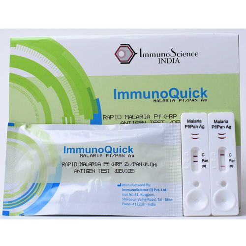 ImmunoQuick Malaria Ag PF/PAN Test - Malaria Test Kits - ImmunoScience ...