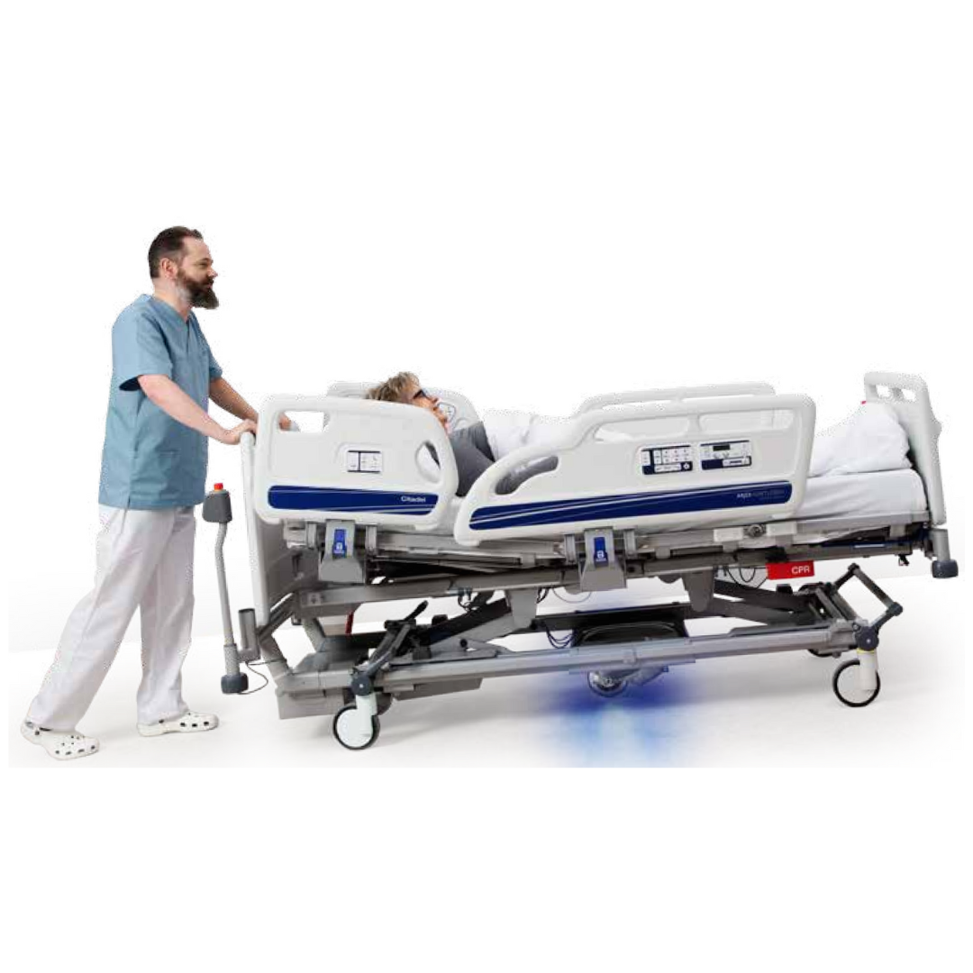 IndiGo™ Hospital Bed Transport Assist by Arjo