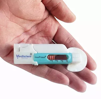 InsuPress - Bolus Insulin Dosing Device - Syringes - Mediscient Devices ...