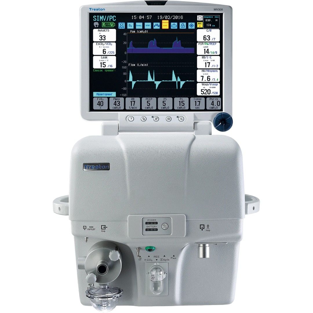 Intensive Care Ventilator - ZISLINE MV300 | Triton Electronic Systems Ltd