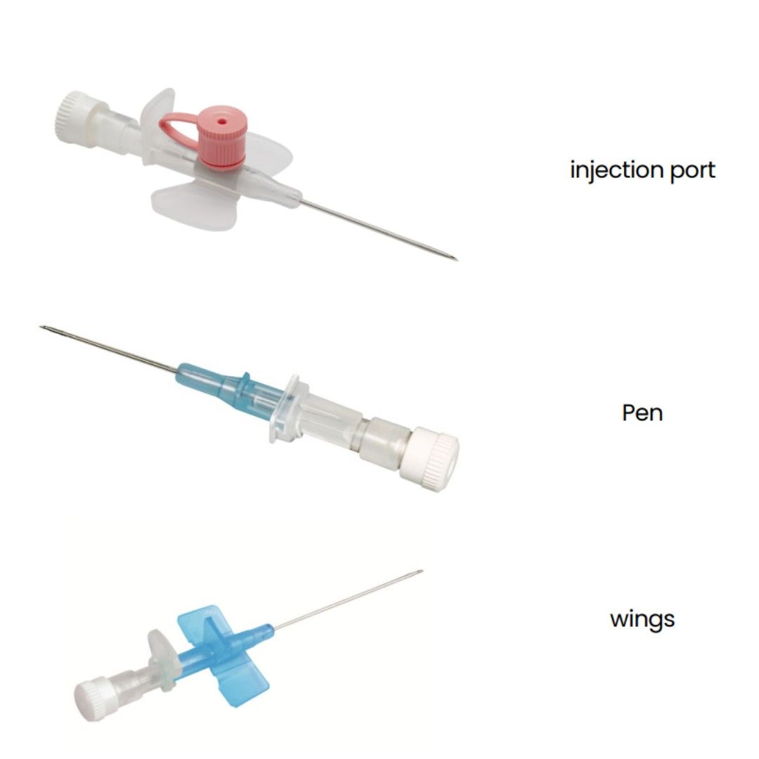 IV Cannula - Cannulas With Wings, Injection Port, Pen Type | Kaizmed Jordan