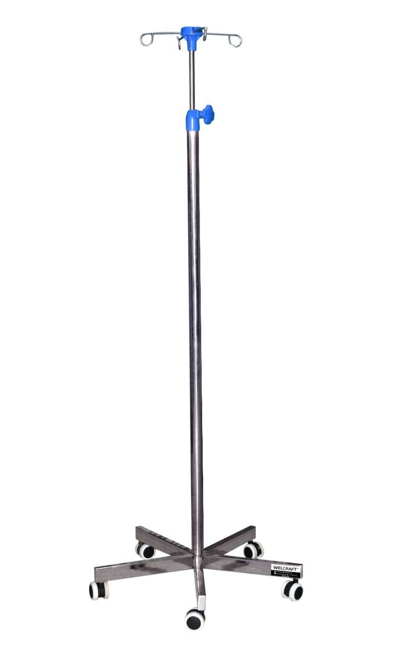 IV Stand - 5 Legged Stand - Welcraft Healthcare Pvt. Ltd. | Medzell