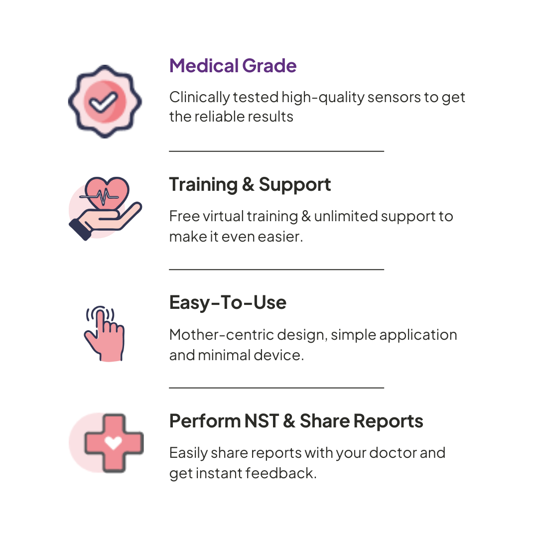 Janitri Keyar DT Lite NST Fetal Doppler | Medzell