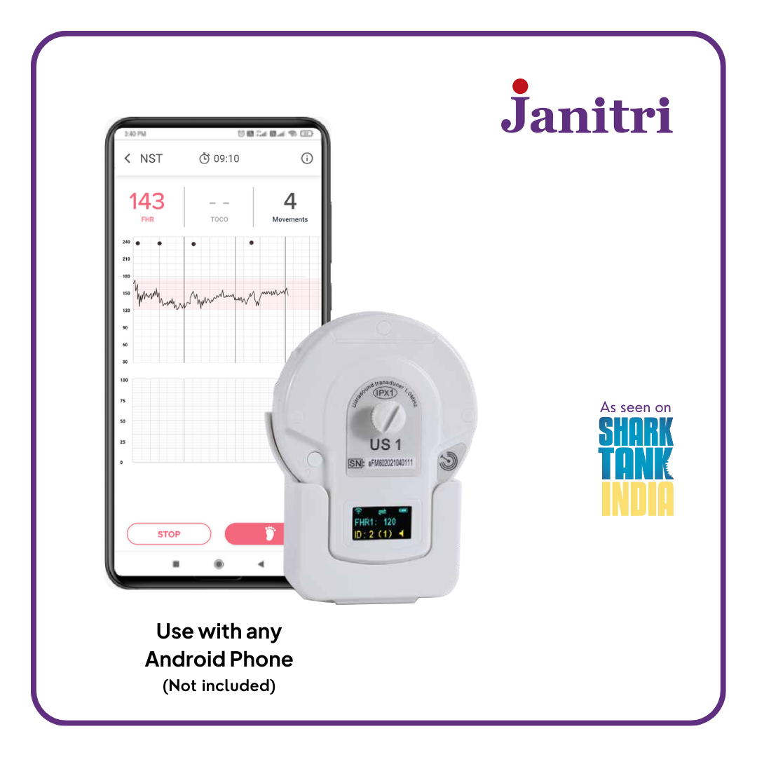 Janitri Keyar DT Lite NST Fetal Doppler | Medzell