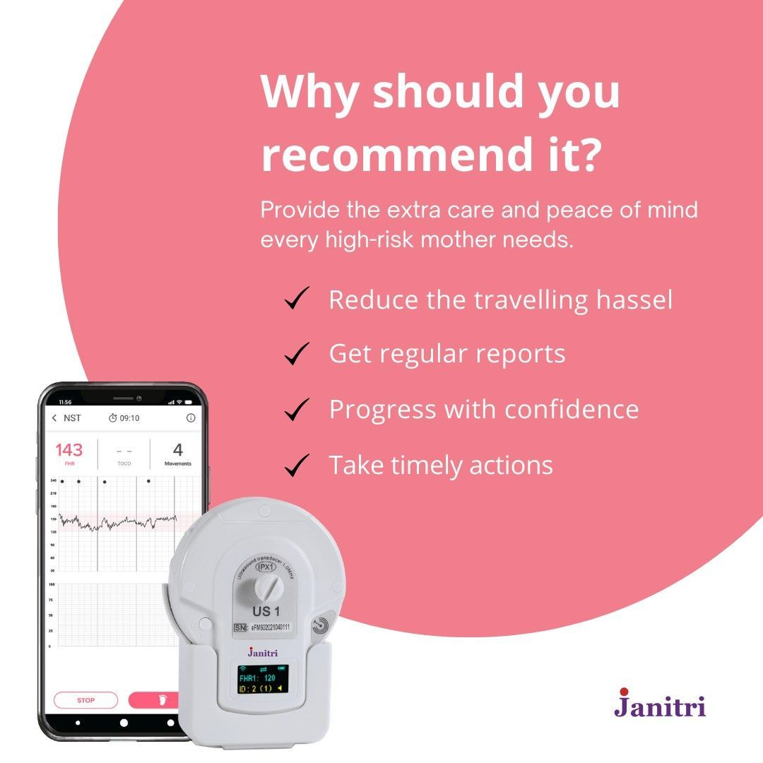 Janitri Keyar DT Lite NST Fetal Doppler | Medzell