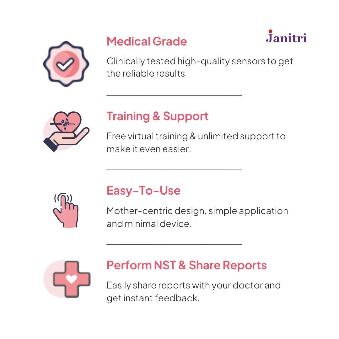 Janitri Keyar DT Lite NST Fetal Doppler | Medzell