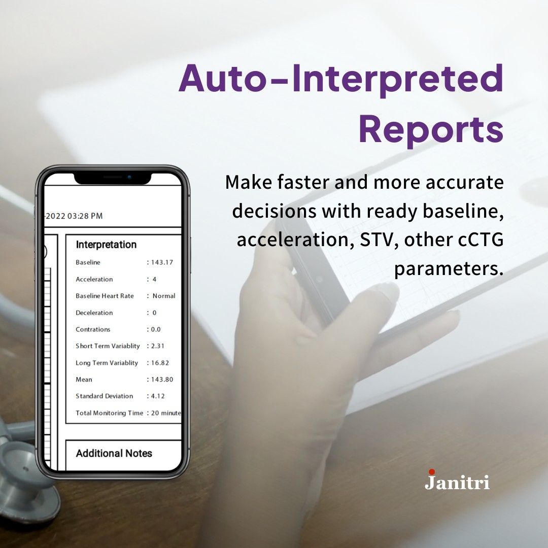 Janitri Keyar DT Max Fetal Monitor Doppler Set | Medzell