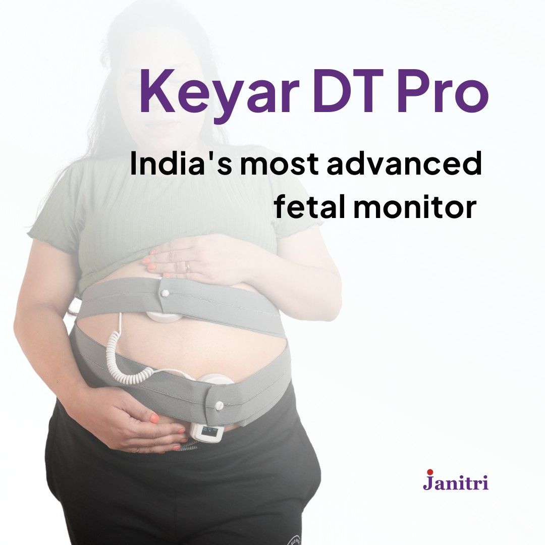 Janitri Keyar DT Pro - Wireless Fetal Monitor | Medzell