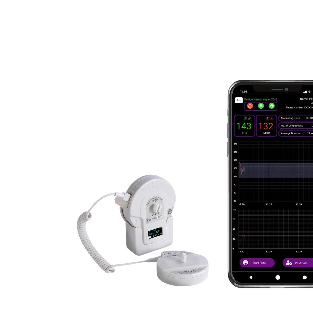 Janitri Keyar DT Pro - Wireless Fetal Monitor | Medzell