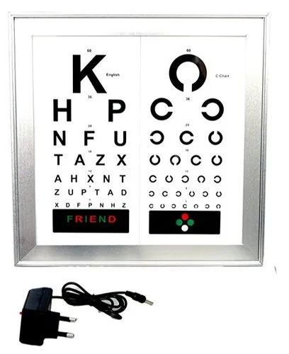 ASF LED Vision Chart 3 Meter 2 Lang - A.S.F. Universal | Medzell