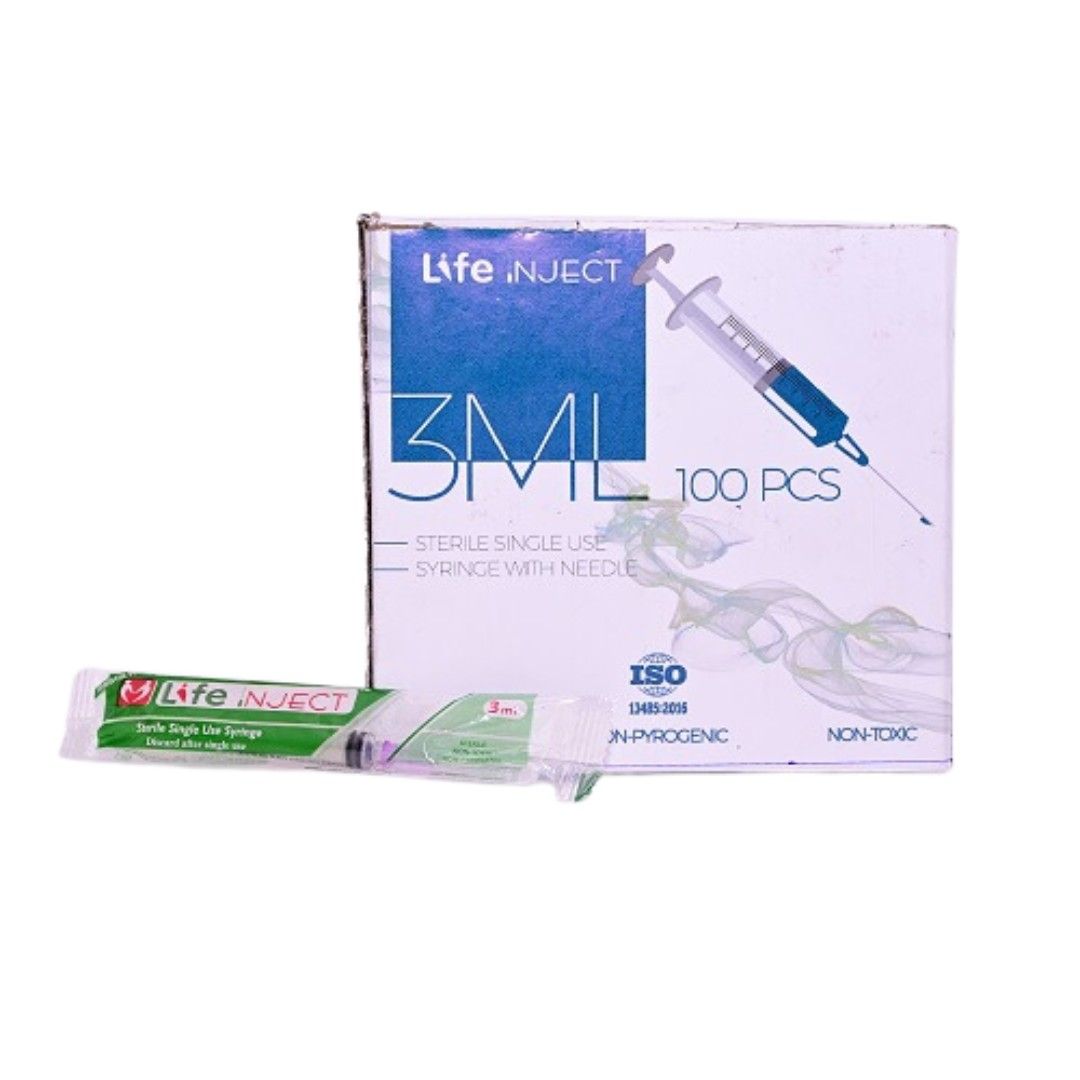 Life INJECT Syringe - Buy Medical Syringe Online | Maruti Meditech Pvt ...