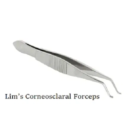Lims Corneoscleral Forceps - A.S.F. Universal | Medzell