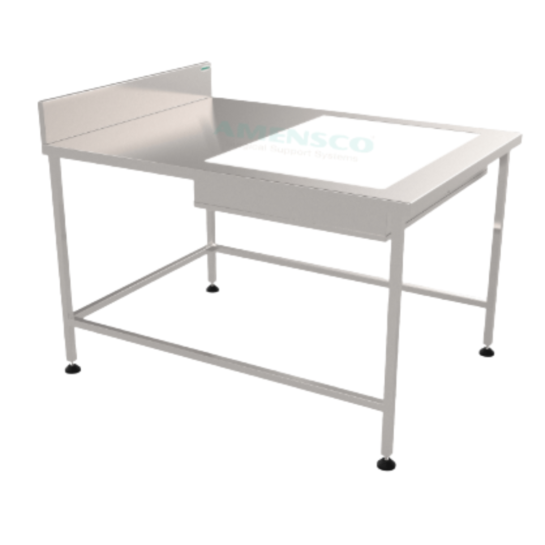 Linen Inspection Table - Medical Inspection Table by AMENSCO