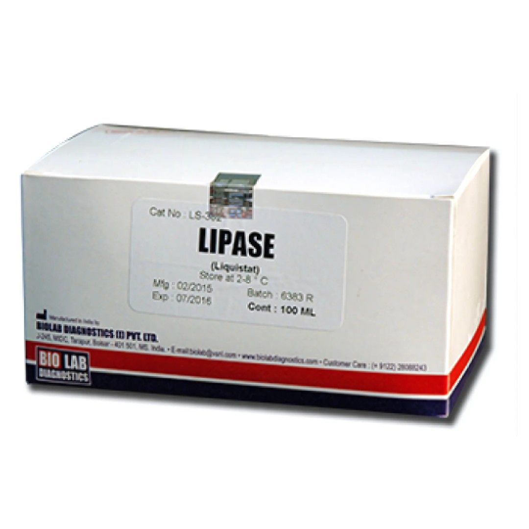 LIPASE (Liquistat) - Pancreatic Profile Biochemistry Kit for enzymes ...