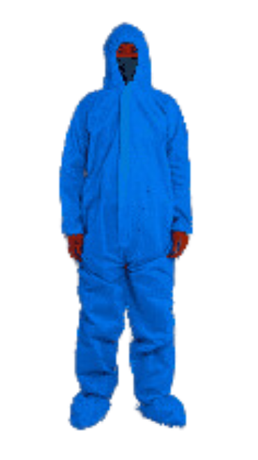 PVC Protective Coveralls - 2.6kg PPE Kits Supplier in South Africa ...