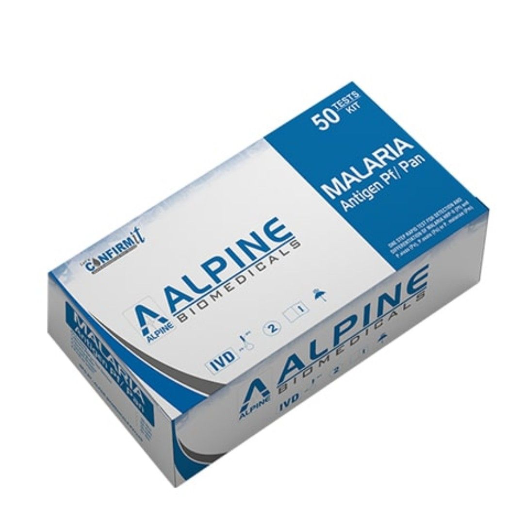 Malaria Pf/Pan Rapid Test Kits - Alpine Biomedicals Pvt. Ltd.