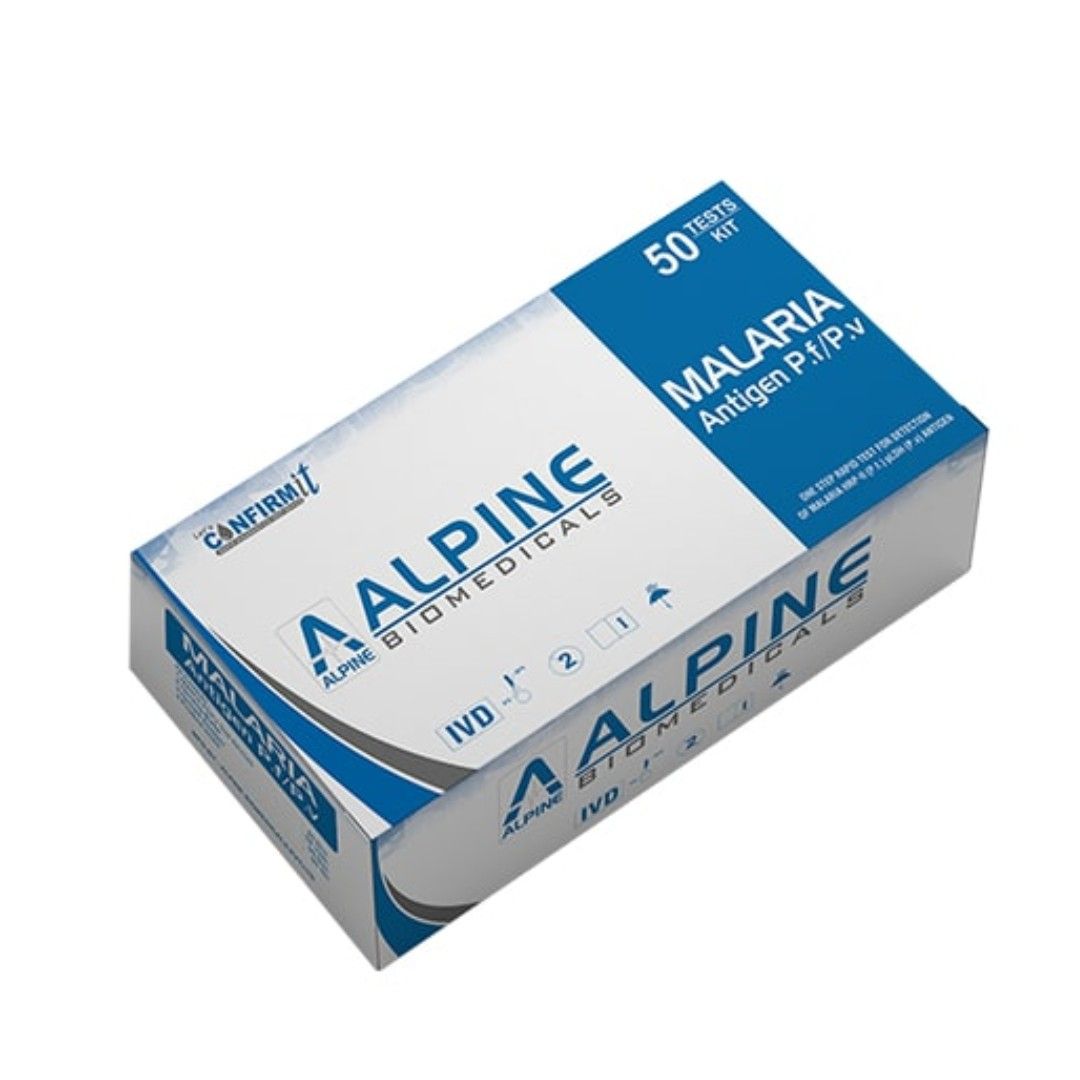 Buy Malaria Pf/Pv Rapid Test Kits - Alpine Biomedicals Pvt. Ltd.