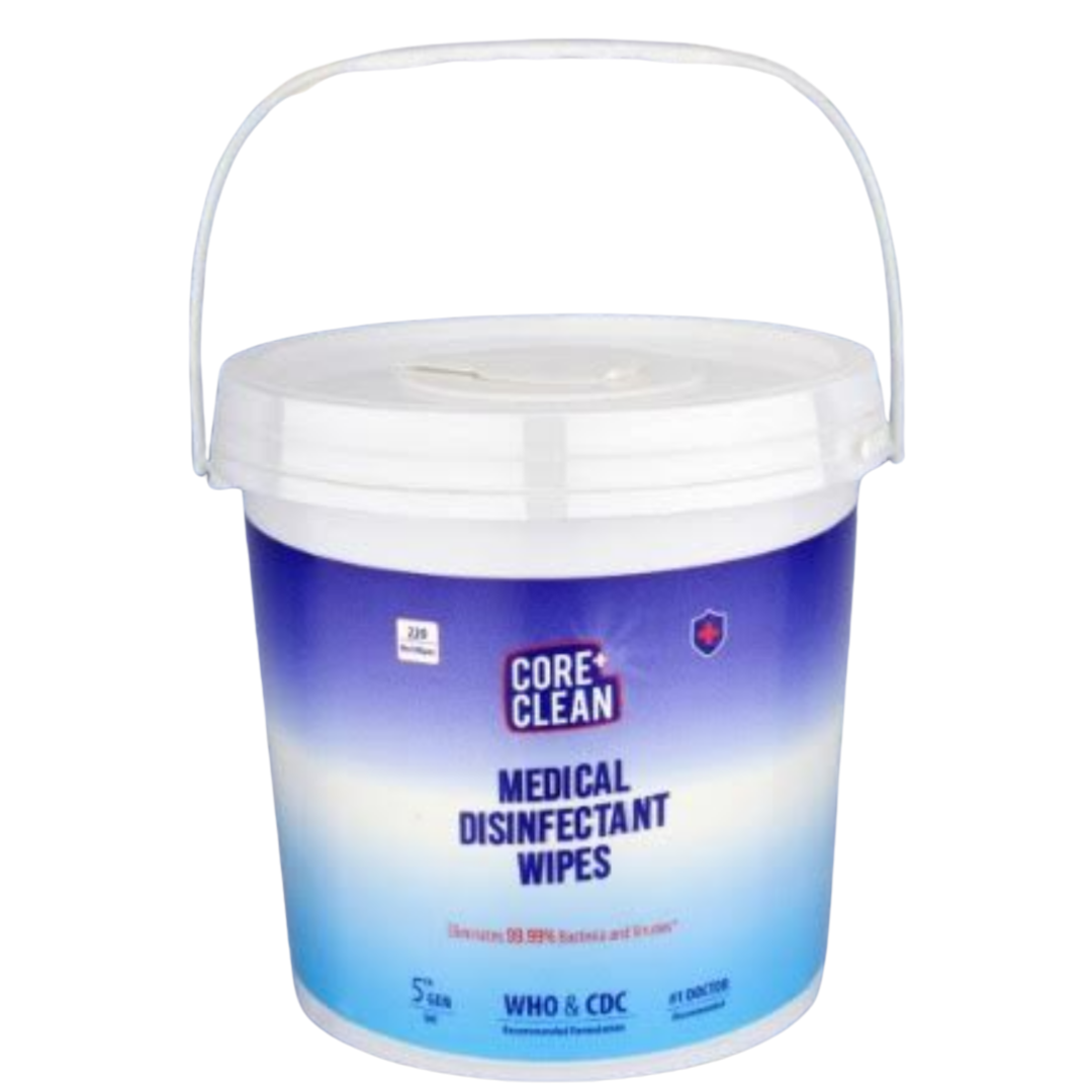 Disposable Medical Tub Wipes - Core Clean Private Ltd