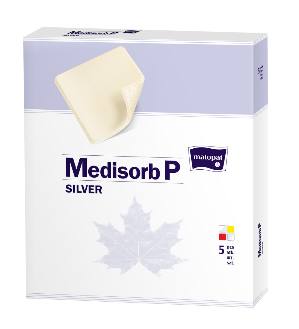 Medisorb P SILVER Dressing - TZMO Group Wound Care