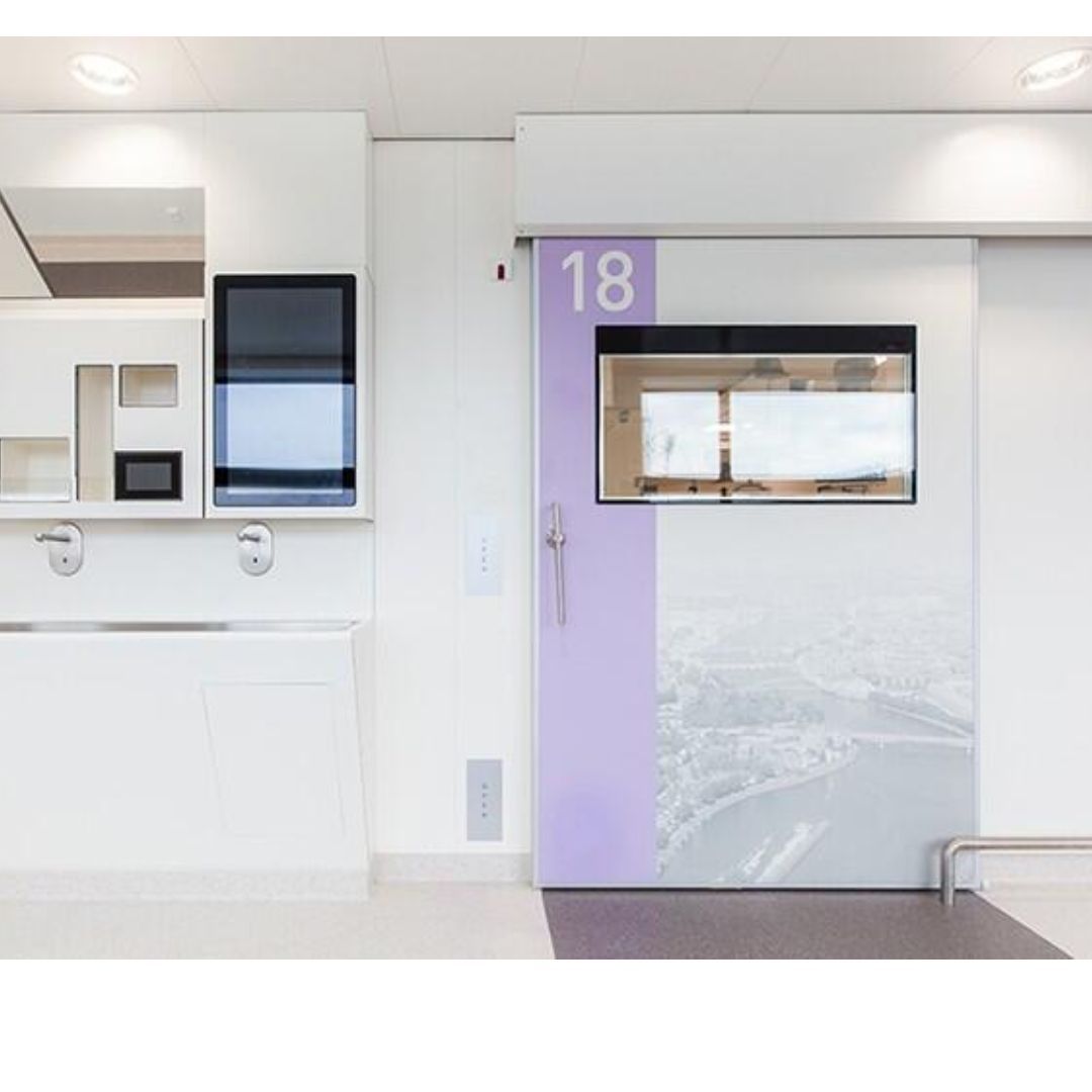 Airtight Sliding Door System for Hospitals | Metaflex Medicare