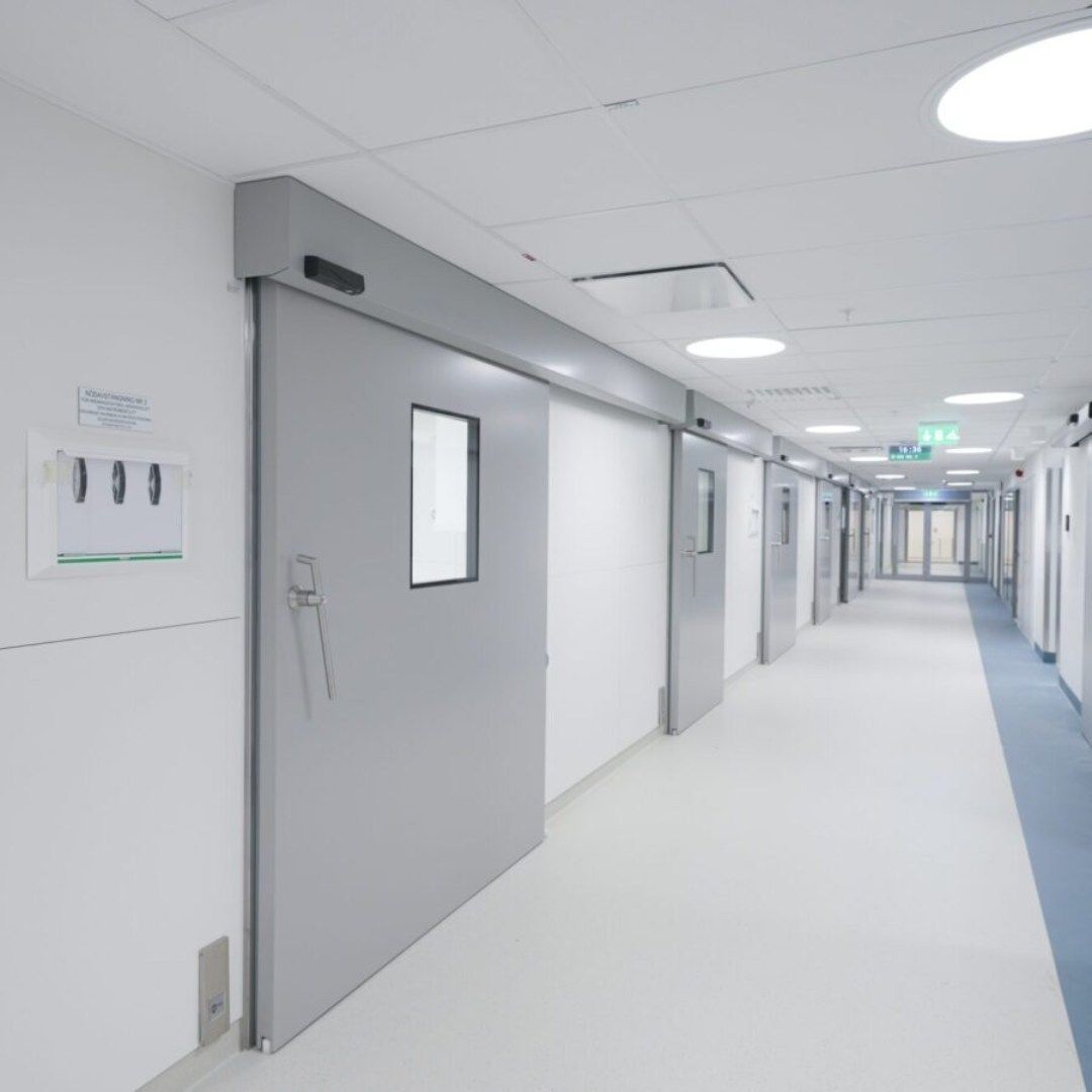 Sliding Steel Door for Hospitals | Metaflex Medinox